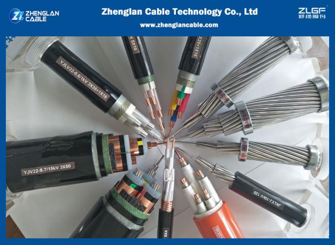 0.6/1kv CU/XLPE/PVC Low Voltage Power Cable 1 core 50 sq mm IEC60502-1 ...