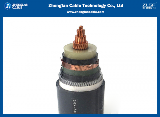 8.7/10KV Single Core Armoured MV Power Cable IEC60502 （AL/CU/XLPE/LSZH ...