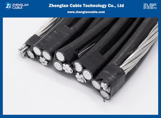 ABC 0.6/1kv Overhead Insulated Cable AAC/XLPE+AAAC/XLPE 3Cx35+NA25sqmm