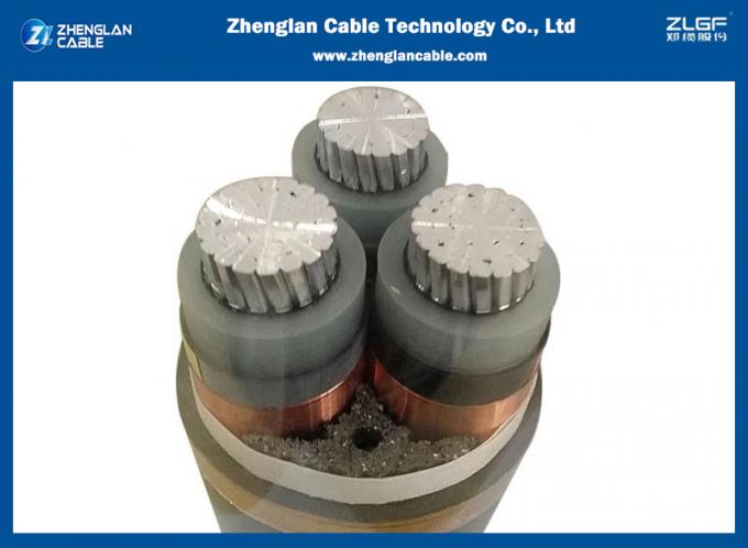6.35/11kv Tripolar Aluminium Armored Cable 3x70mm2 IEC60502-2 Armoured ...