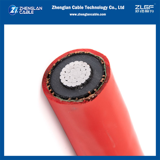 18kV Unarmored Flame Retardant Aluminum Cable Al 1x300/16mm2 IEC60502-2