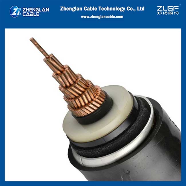 Non Magnetic STA Armored Power Cable Copper 1x70mm2 Xlpe Insulated PE Sheathed