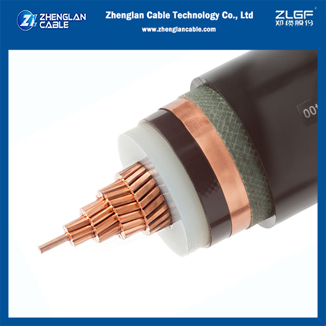 15kv 133% XLPE Insulated Copper Tape Screened PVC Sheathed Power Cable ...