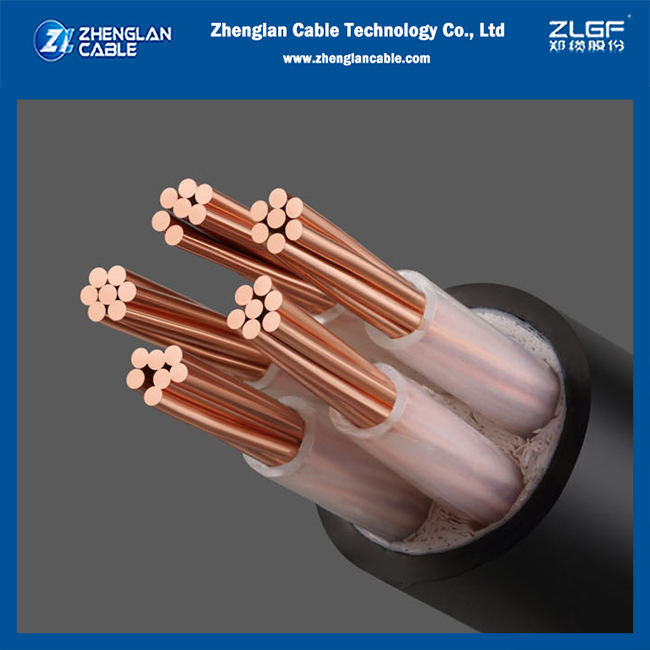 1KV 4.5 Core Power Cable 4x150+1x70mm2 CU/XLPE/PVC IEC 60502-1