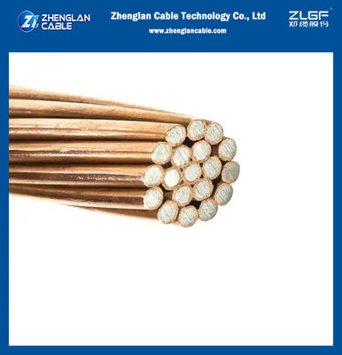 Earthing Connection Bare Copper Strand bare copper earth wire CCS ...