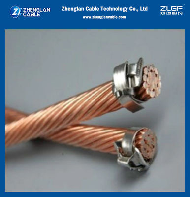 30% Conductivity Copper Clad Steel Conductor Weld CCS Overhead ...