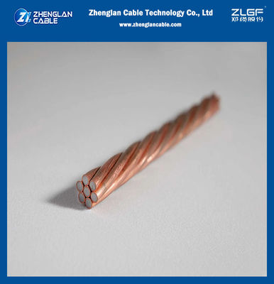 19#8AWG Copper Clad Steel Conductor ASTM Standard 30% Conductivity