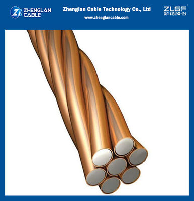 ASTM B227 Copper Weld Ccs Wire Earth Ground Wire Clad Steel Grade AAA