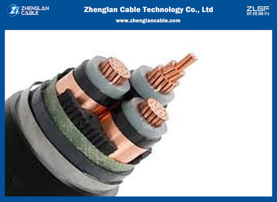 Multiconductor XLPE Insulated Copper Cable 6/10kv 3x50sqmm Cu/Xlpe/Cts/Pvc