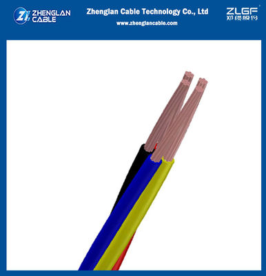 0.6/1KV Low Voltage Copper PVC Insulated Power Cables 4Core Quadruplex ...