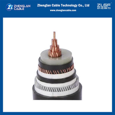 18/30KV Medium Voltage Power Cable CU/SC/XLPE/SC/CTS CWS/PVC/AWA/PVC ...
