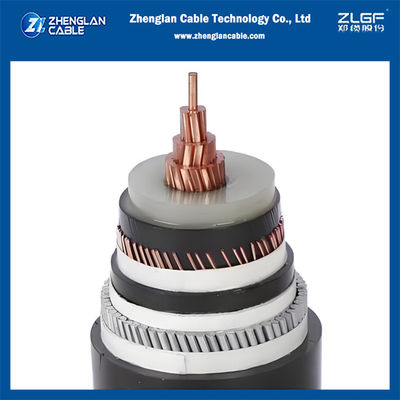 8.7/15kv Medium Voltage Power Cable AWA Armored Cable 1x120/16mm2 Cu/SC ...