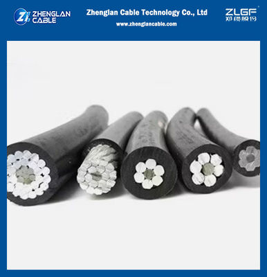 0.6/1kv Overhead Insulated Cable AAC/XLPE+AAAC/XLPE Low Medium Voltage Twisted Aerial Overhead ...