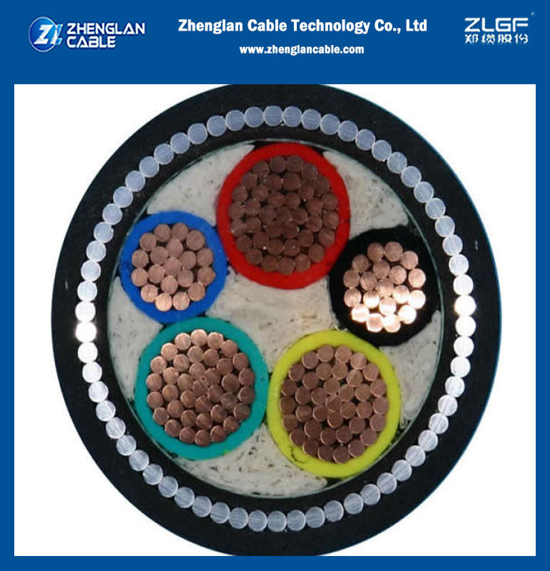 XLPE Insulated Low Voltage Power Cable SWA Armored 70mm2 Copper Aluminum IEC60502