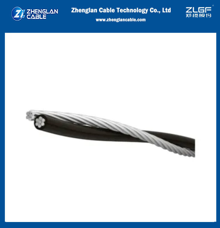 2 Core Aluminum Conductor Cable XLPE Insulated ABC Aerial Bundle