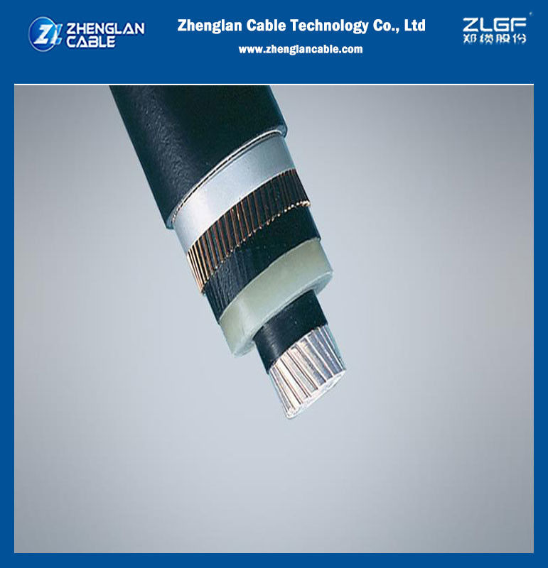 12 / 20kv Aluminum Underground Power Cable 3 Core Copper Armored Xlpe ...