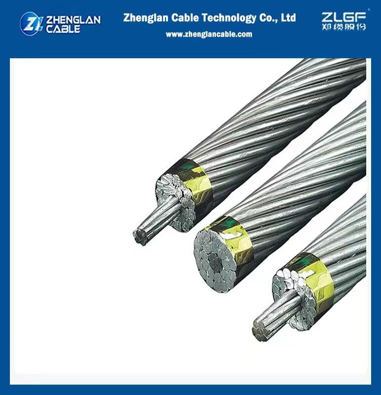 Steel Reinforced Aluminium Conductor Cable For Electrical Power ACSR ...