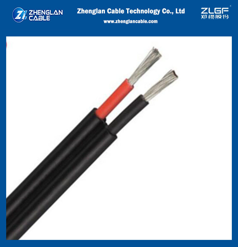 DC 1.5KV PV1-F Solar Pv Cable XLPE / XLPO Wire 4mm2 6mm2 For Solar Panel