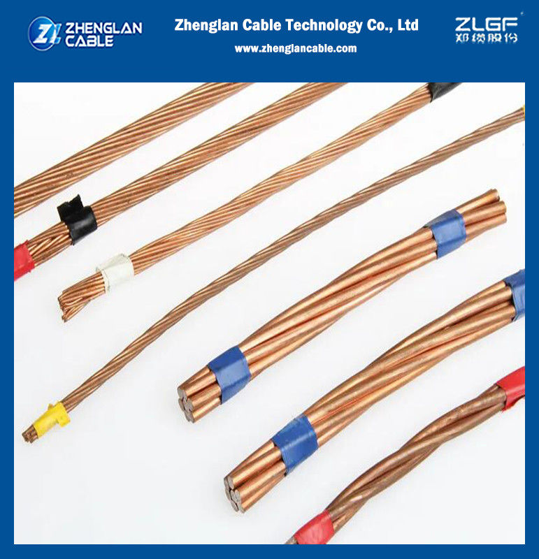 Copper clad steel stranded wire 40% Conductivity 19#8 Electric Stranded ...