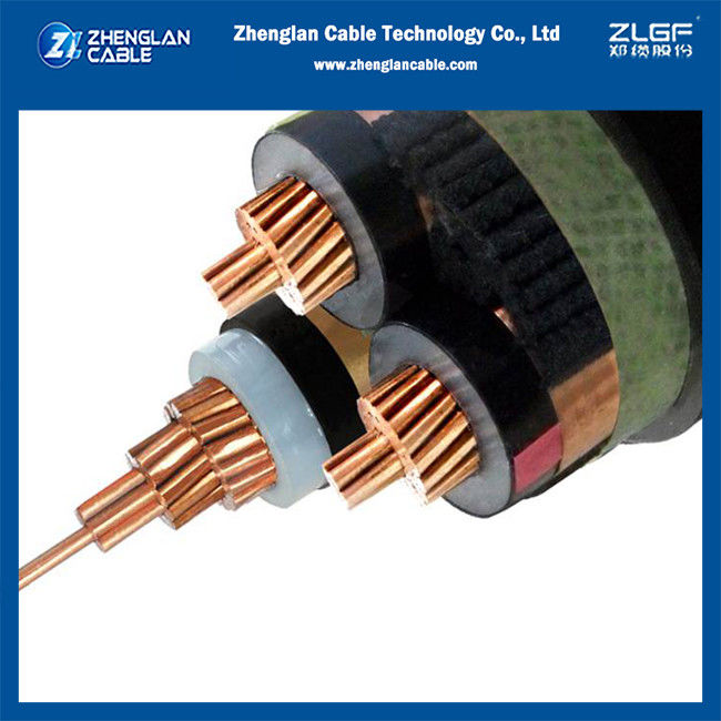 6.35/11kv N2XSY Power Cable Xlpe Insulated Unarmored Copper Cable DIN ...