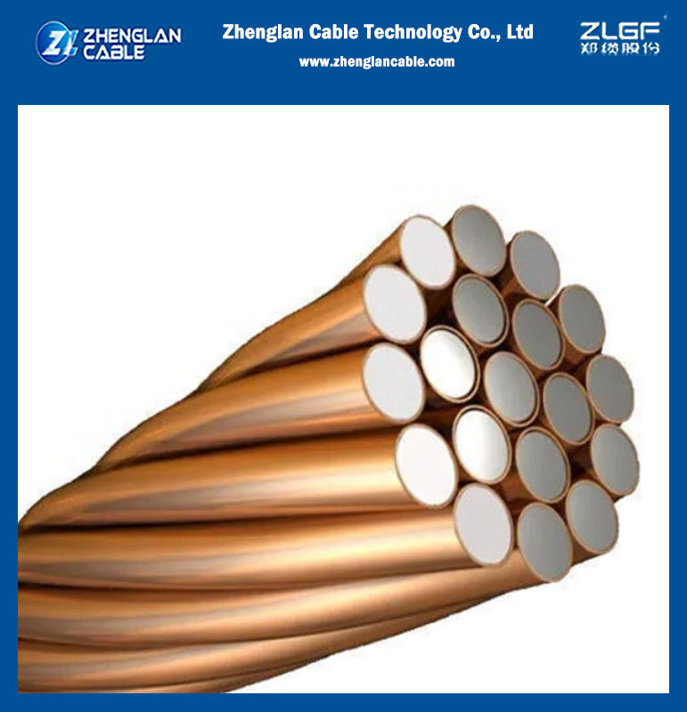 Customized Size Copper Weld Ccs Wire Earth Ground Wire Clad Steel Grade ...