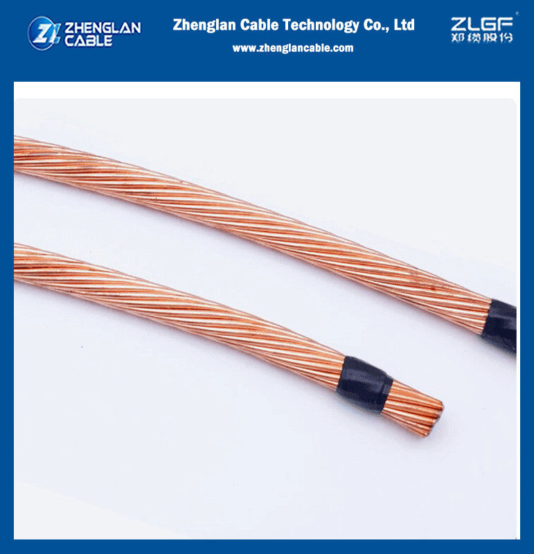 7#8AWG Copper Clad Steel Wire For Electrical Conductors Purposes ASTM B228