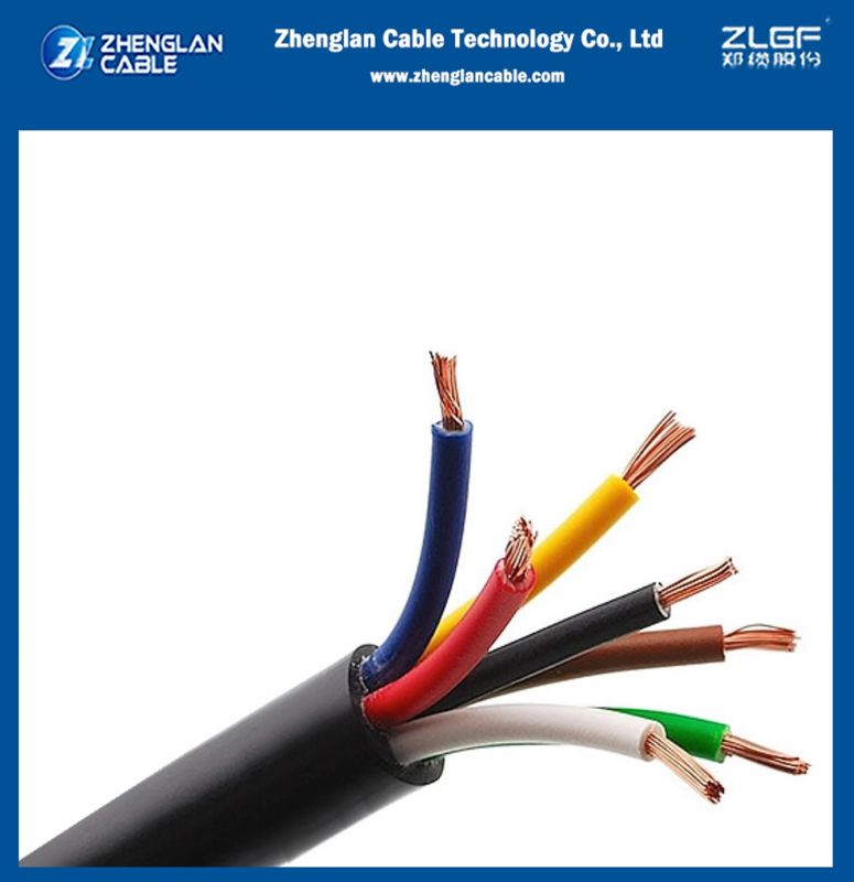 7X1.5mm2 600V CU/PVC/PVC Multi Core Control Cable IEC60502-1