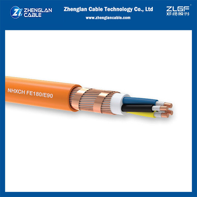1KV NHXCH E90 screened fire resistant cable 3x35/16mm2 IEC60502-1, IEC ...