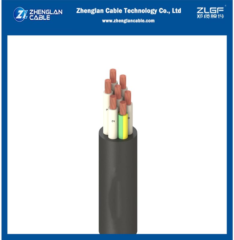 7X4mm2 0.6/1KV CU/PVC/PVC Multi Core Control Cable
