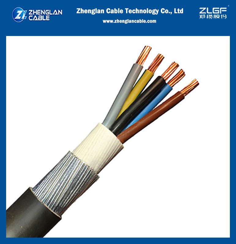 5 Core Steel Wire Armoured Cable Copper Cu XLPE PVC SWA PVC 0.6/1kV IEC 60502-1, BS 5467 And BS 6346