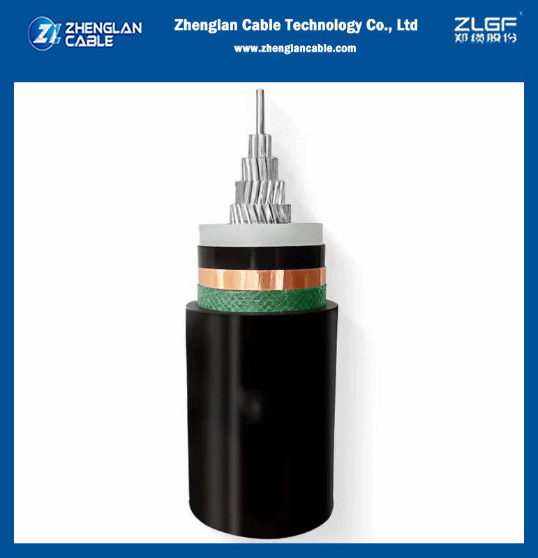 Fire Resistant Intermediate Voltage Cords With CTS/CWS Metal Screen ...
