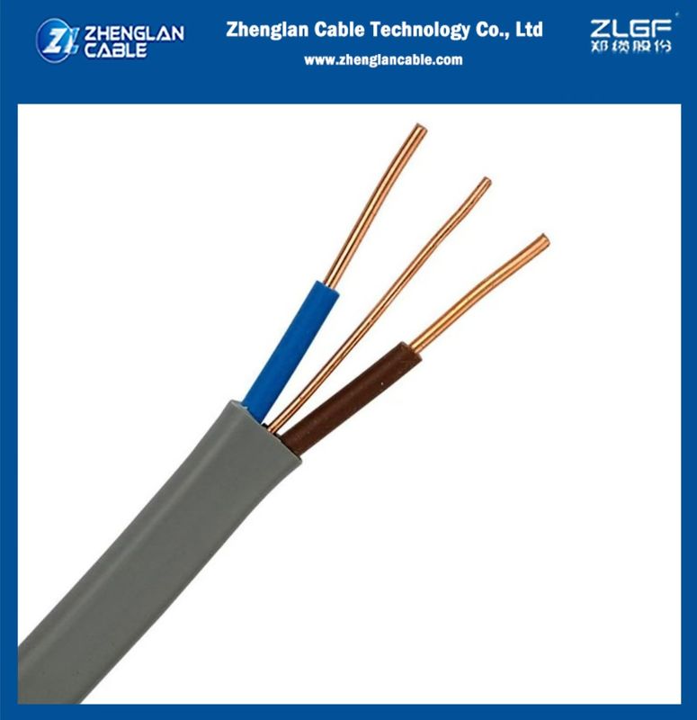 Twin Cable 2 Core With Earth 2x1.5mm2+1mm2, 2x2.5mm2+1.5mm2 CU/PVC/PVC ...