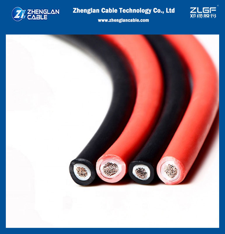 8 AWG PV Wire Solar Photovoltaic Wire 2KV Adapted To PV Systems Black ...