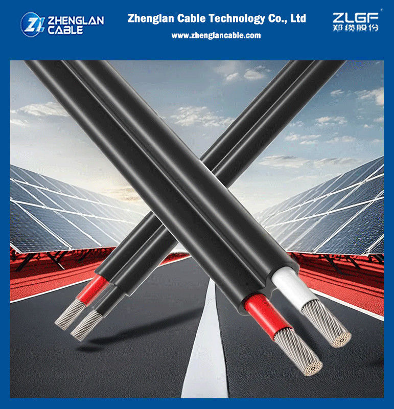 TUV H1Z2Z2-K Solar Cable 4MM2 6MM2 10MM2 1000V 1500V Tinned Copper For Solar Photovoltaic System