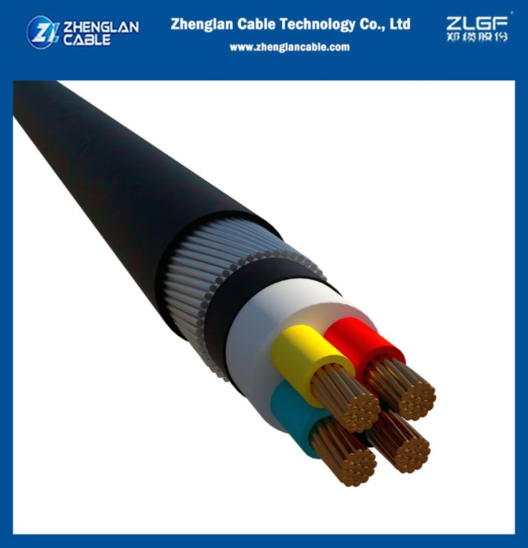 0.6/1kv LV Low Voltage SWA Armoured Underground Cable 4x95mm2 CU/XLPE/PVC/SWA/PVC IEC60520-1
