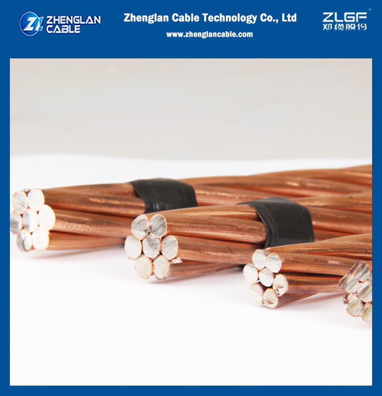 Copper Clad Steel Grounding Wire Cable CCS Bare CCS Copper Clad Steel ...