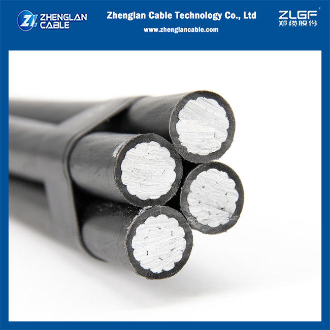 QUADRUPLEX OVERHEAD SERVICE CABLE AERIAL BUNDLED CABLE 4X35MM2