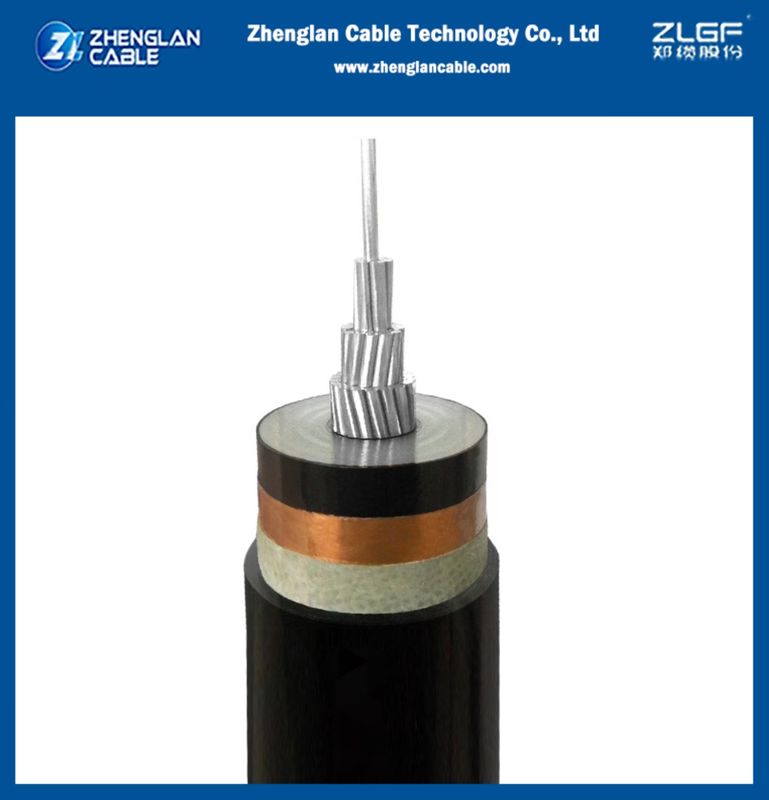 21/35kV Medium voltage Power Cable Unarmored Aluminum Cable 1x185mm2 AL/SC/XLPE/SC/CTS/PVC IEC ...