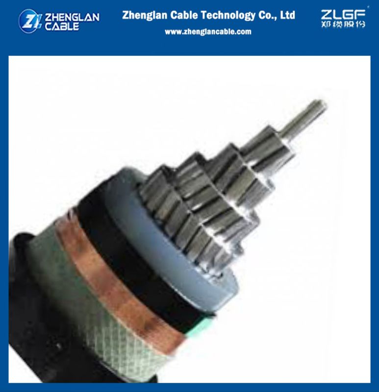 21/35kV Medium Voltage Power Cable Unarmored Aluminum Cable 1x300mm2 AL/SC/XLPE/SC/CTS/PVC IEC ...