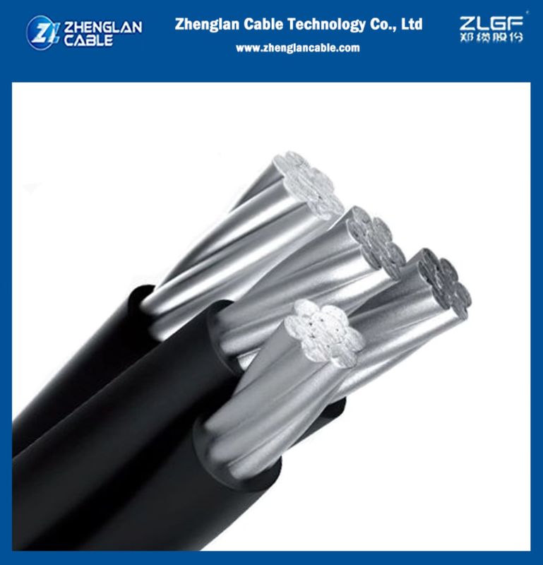 Overhead Insulated Cable 3Cx16+1x16sqmm AAC/XLPE+AAAC/XLPE 0.6/1kv ABC Cable