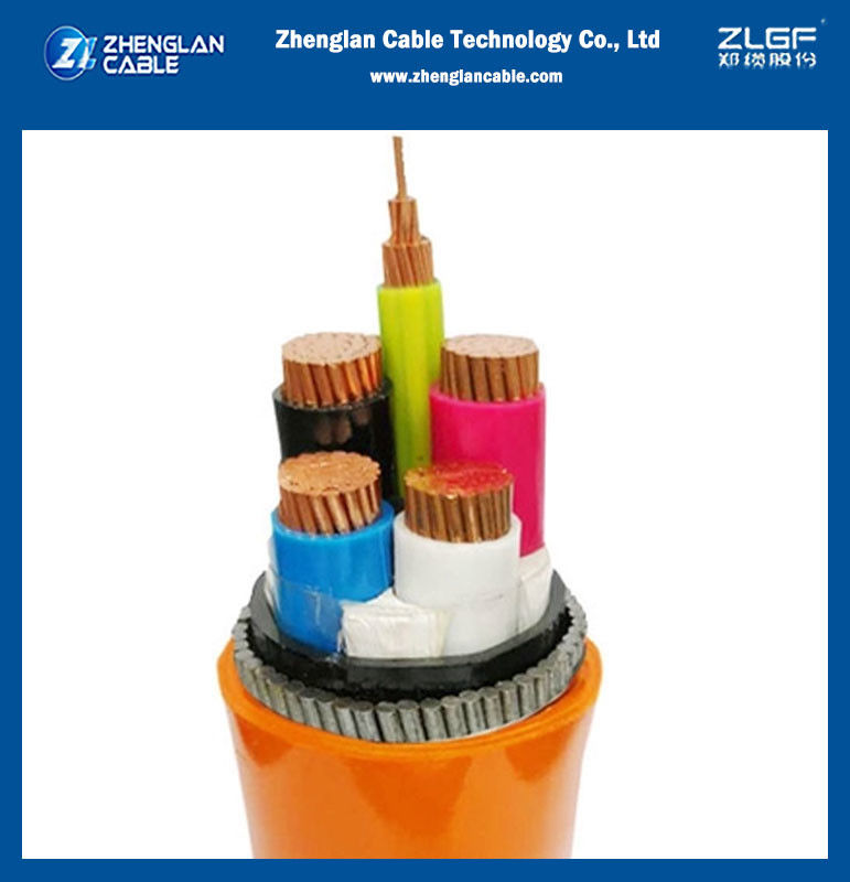 IEC 60502 Approval N2XH Low Smoke Zero Halogen Power Cable Four Cores ...