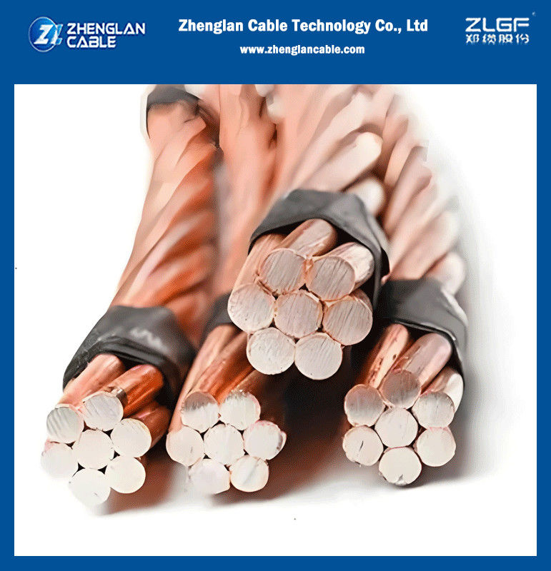 ODM OEM High Conductivity Copper Clad Steel Earth Ground Wire 16mm 25mm ...