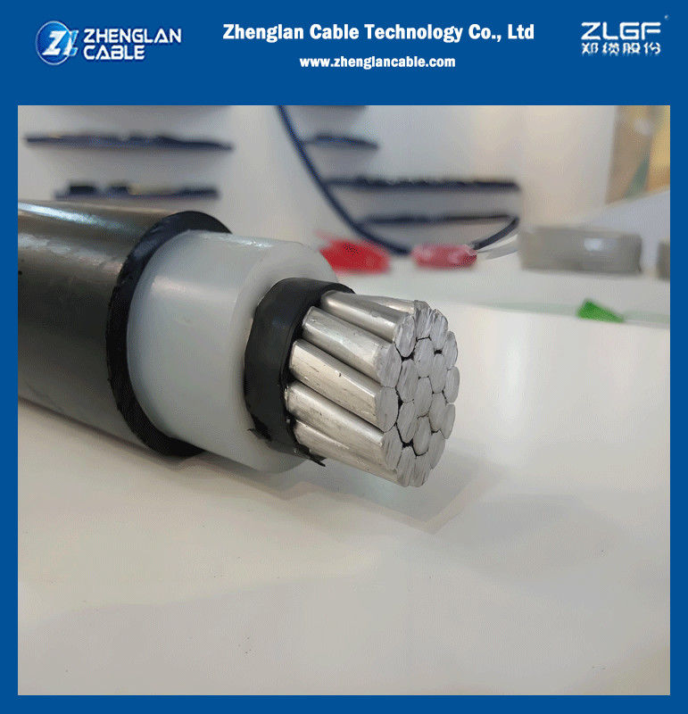 Overhead Insulated Cable 15kV 25KV 35KV 3Layer AAC Conductor XLPE Insulation HDPE Outer Jacket ...