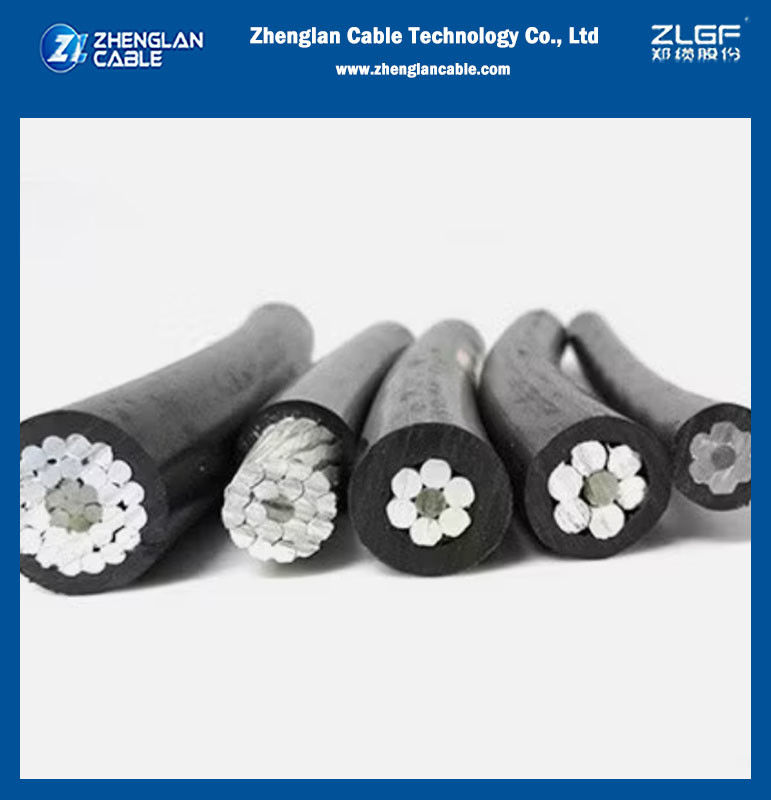 0.6/1kv Overhead Insulated Cable AAC/XLPE+AAAC/XLPE Low Medium Voltage ...
