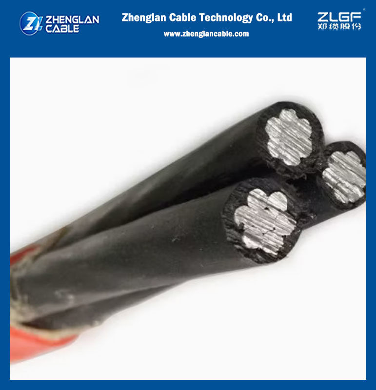 0.6~1kV Low Voltage XPLE Insulated Aerial Bundled Cables 3x25MM2 IEC 60502