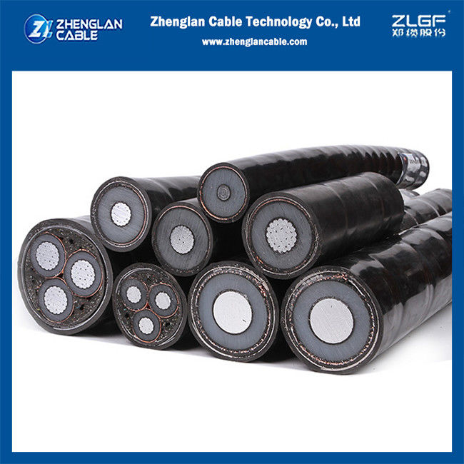 12/20KV XLPE Insulated CWS Screened MV Power Cable NA2XSY 1core 1x300 ...