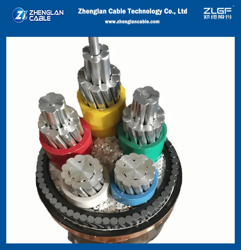 NA2XRY YJLV32 0.6/1KV LV CU/AL XLPE Insulation SWA PVC Sheath 3 Cores ...