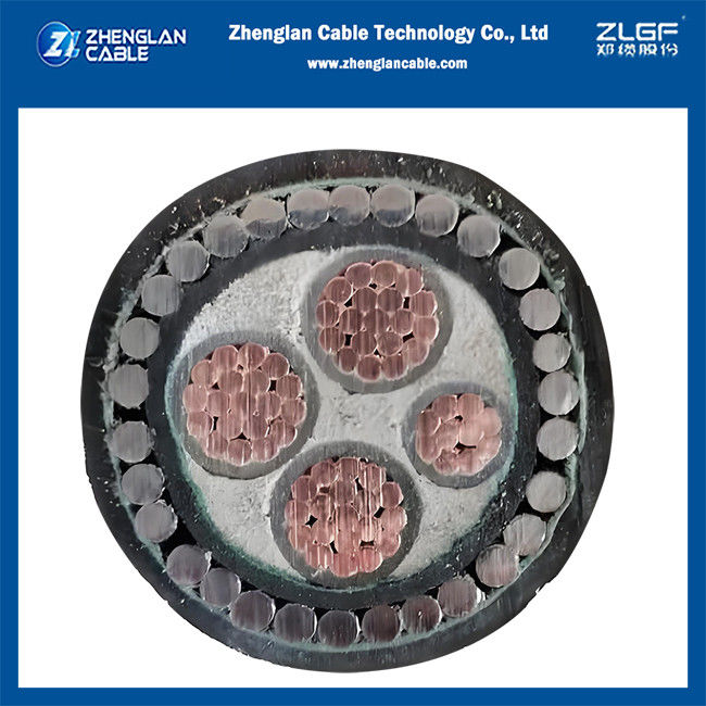 Low Voltage Power Cable 0.6/1KV CU/XLPE/PVC/SWA/PVC 3x95+1x50mm2 BS5467