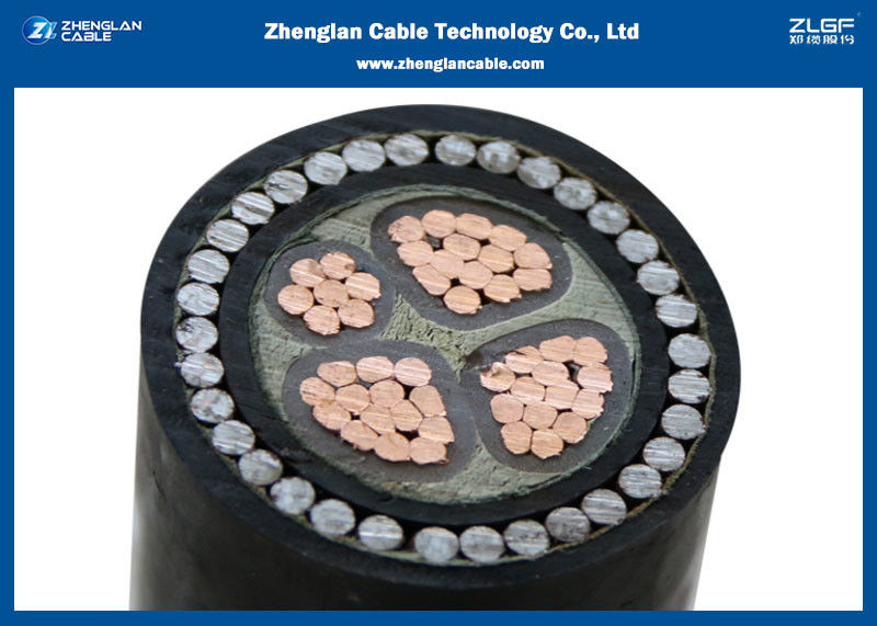 0.6/1KV Low Voltage 3+1C Power Cable (Armoured) , PVC Insulated Cable ...