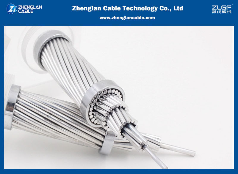 Overhead AAC Aluminum Conductor Cable With High Strength DIN / IEC ...